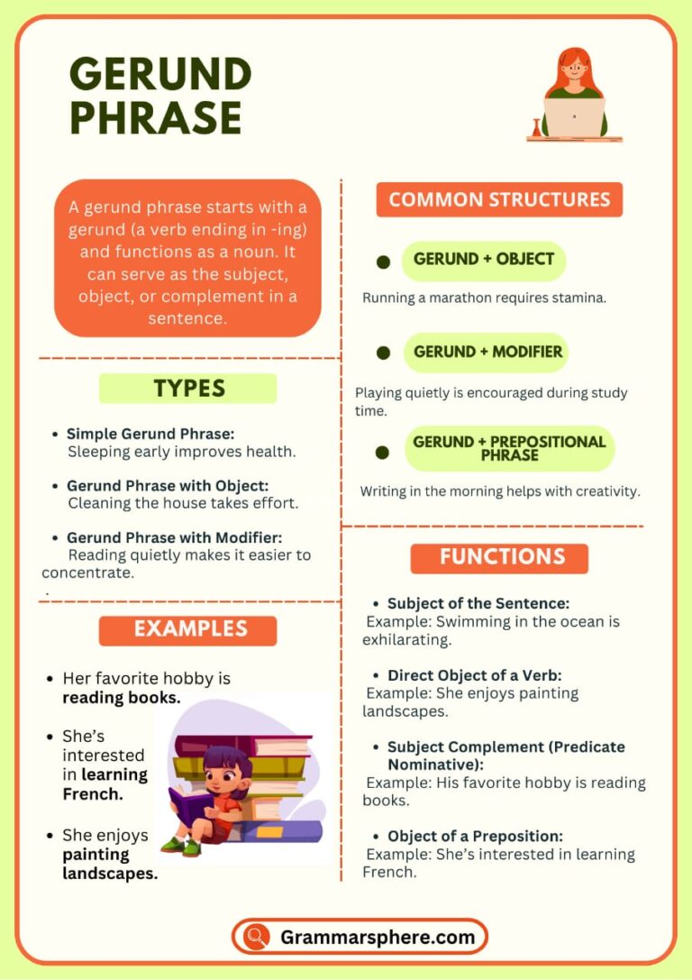 Gerund Phrase: Definition, Examples, And Easy Explanation